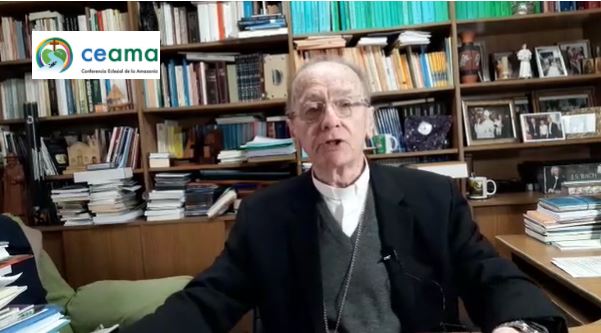 Cardeal Cláudio Hummes na abertura da Assembleia Plenária da CEAMA - REPAM